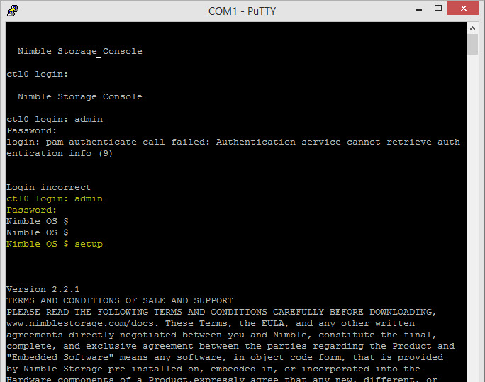 Nimble Storage - How to configure a device from scratch (Using the CLI ...