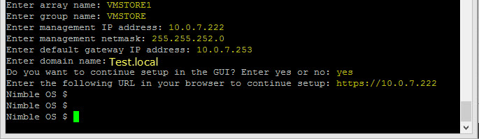 Nimble Storage - How to configure a device from scratch (Using the CLI ...