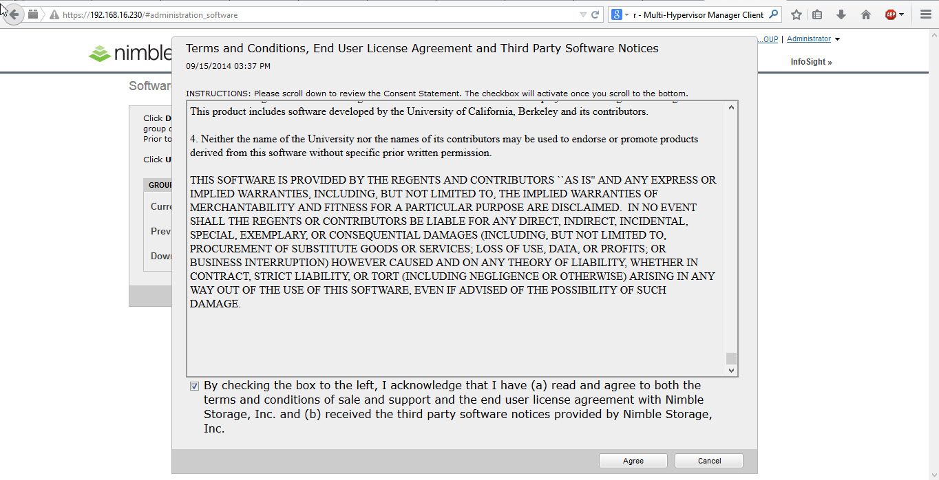 Nimble Storage - How to update an array - vEducate.co.uk