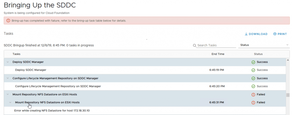 Nested Vcf Lab Error While Creating Nfs Datastore Uk 2926
