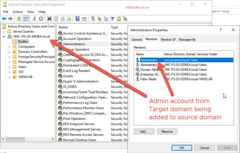Migrating User and Password Objects between Active Directory Forests