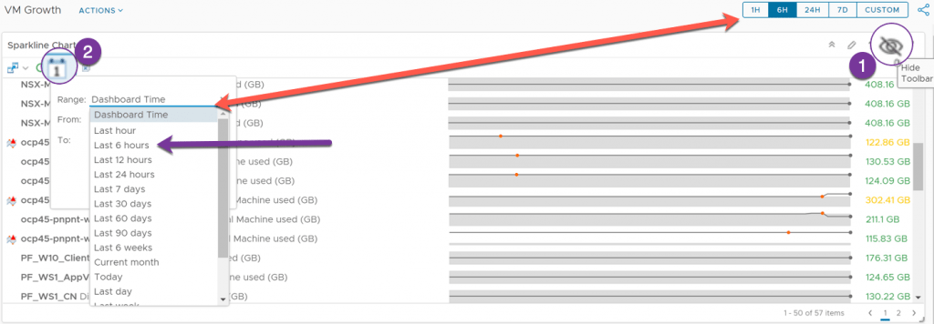 How to build vROPs dashboard for tracking VM Growth over X days ...