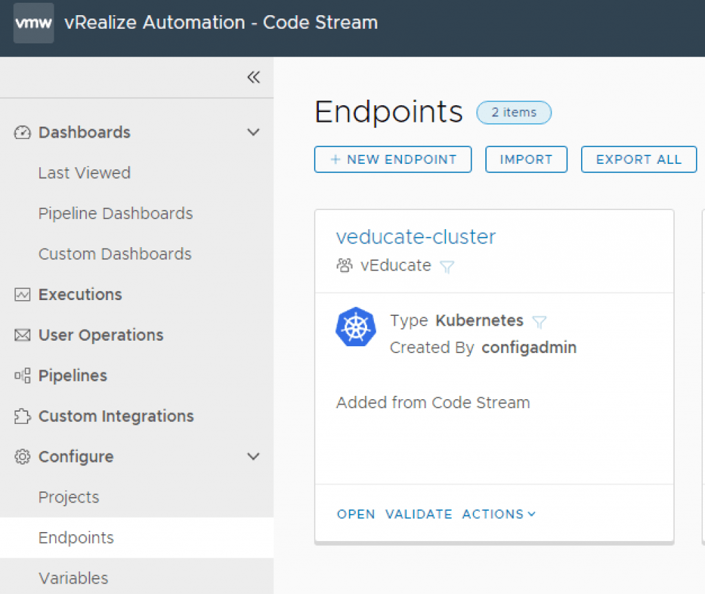 Using Vra To Deploy Vsphere With Tanzu Namespaces And Clusters