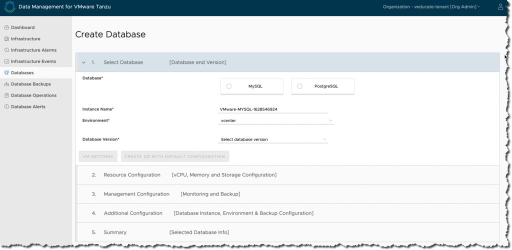 Data Management for VMware Tanzu - Getting Started